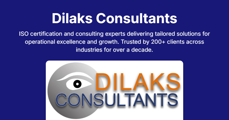 Dilaks Consultants | ISO Certification & Management Solutions